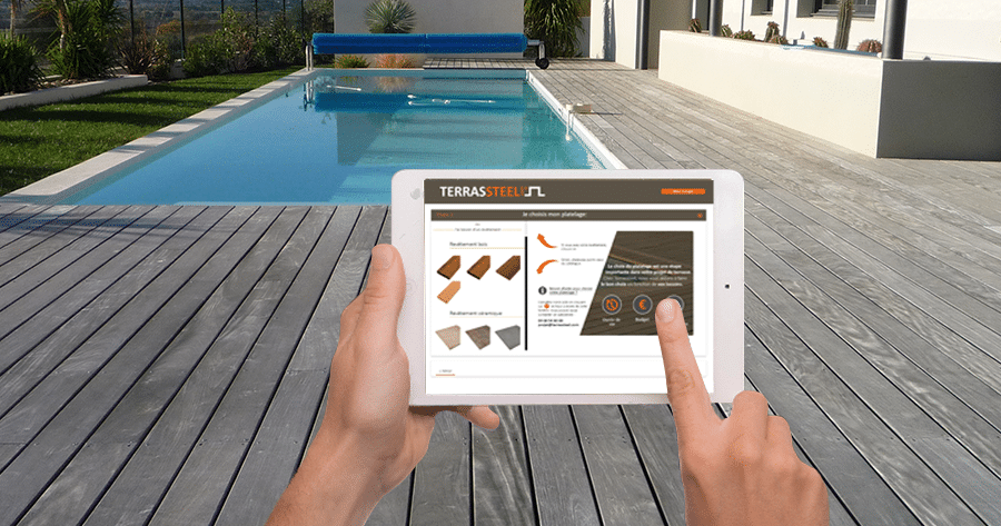 The strongest and high-performance metal terrace structure